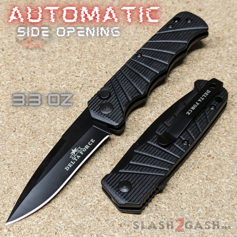 Delta Force Switchblade Side Opening Automatic Knife - Asst. colors ...