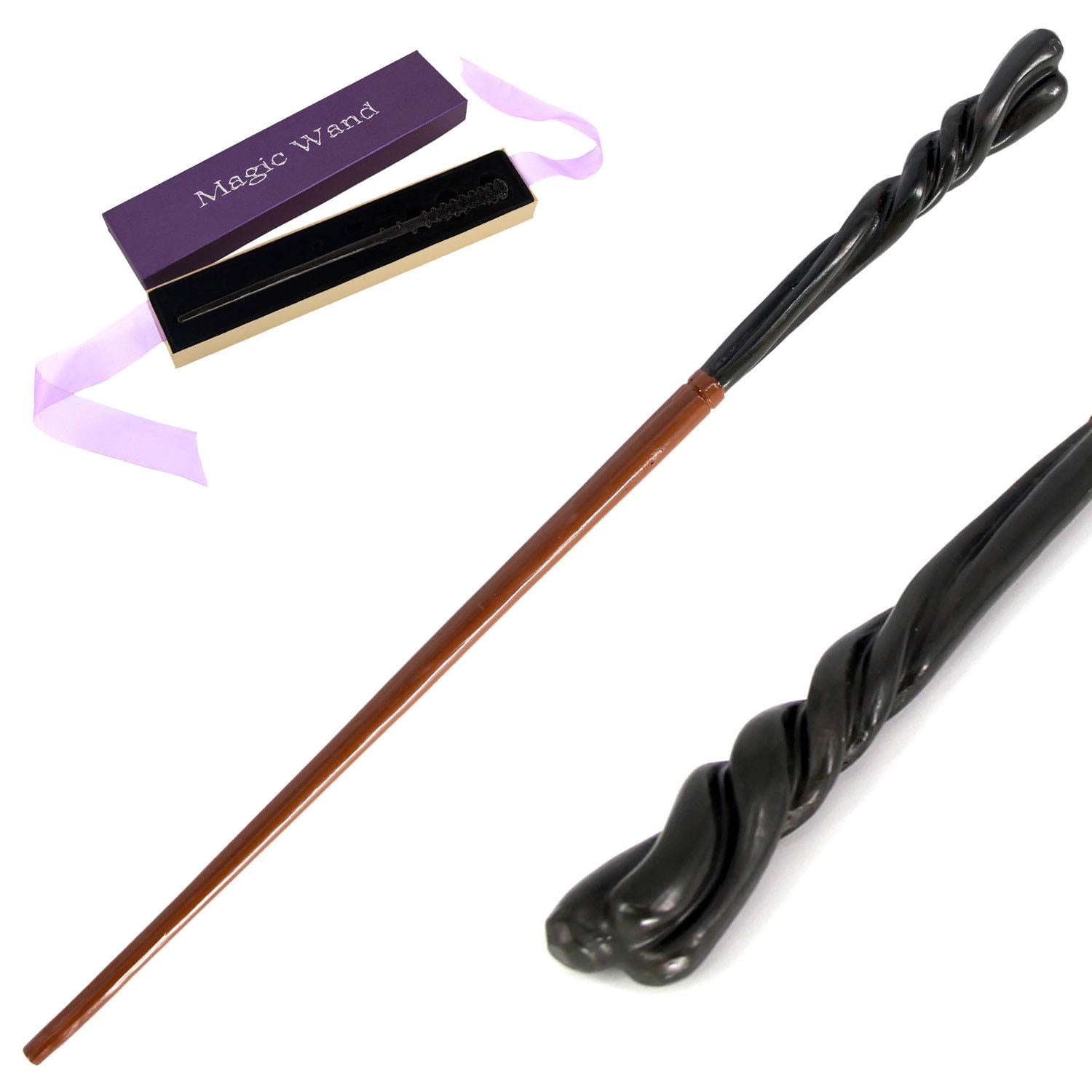 Neville Longbottom's Magical Wand Cosplay Costume in Collector Display ...