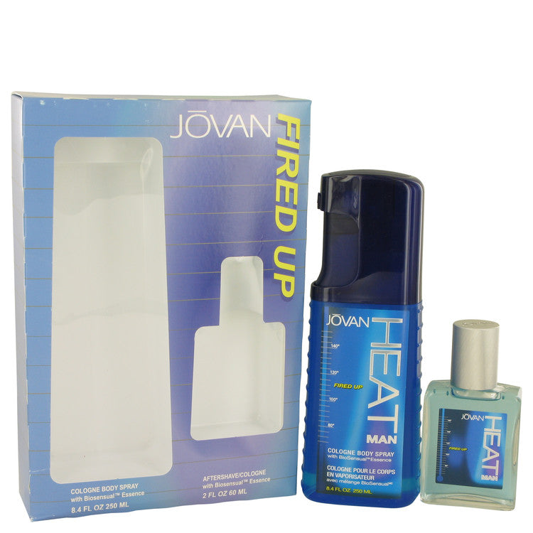 Jovan Heat Fired Up by Jovan Gift Set -- for Men – Tophatter's Inc.