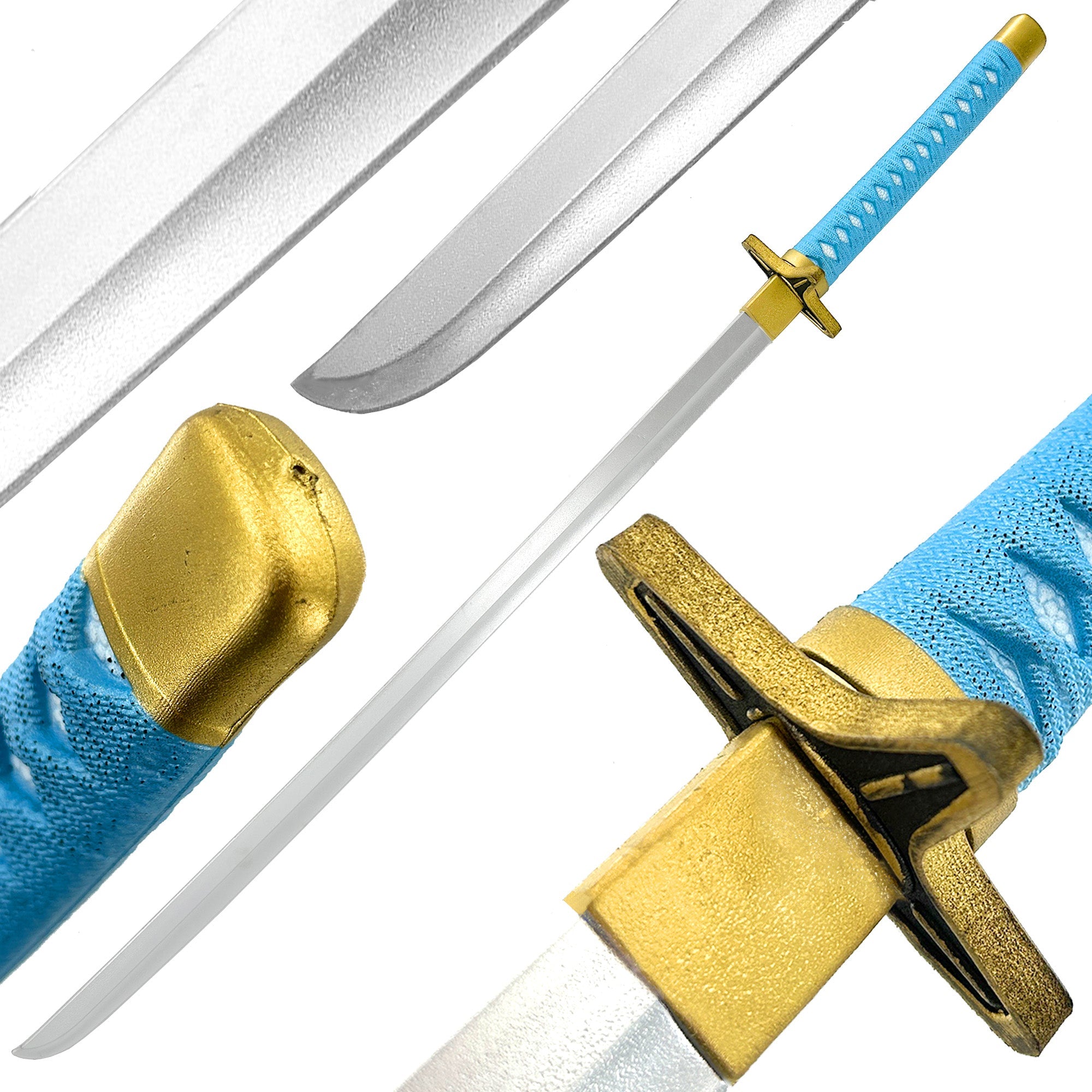 Hitsugaya Toshiro Hyorinmaru Anime Blue Foam Cosplay Katana Sword ...