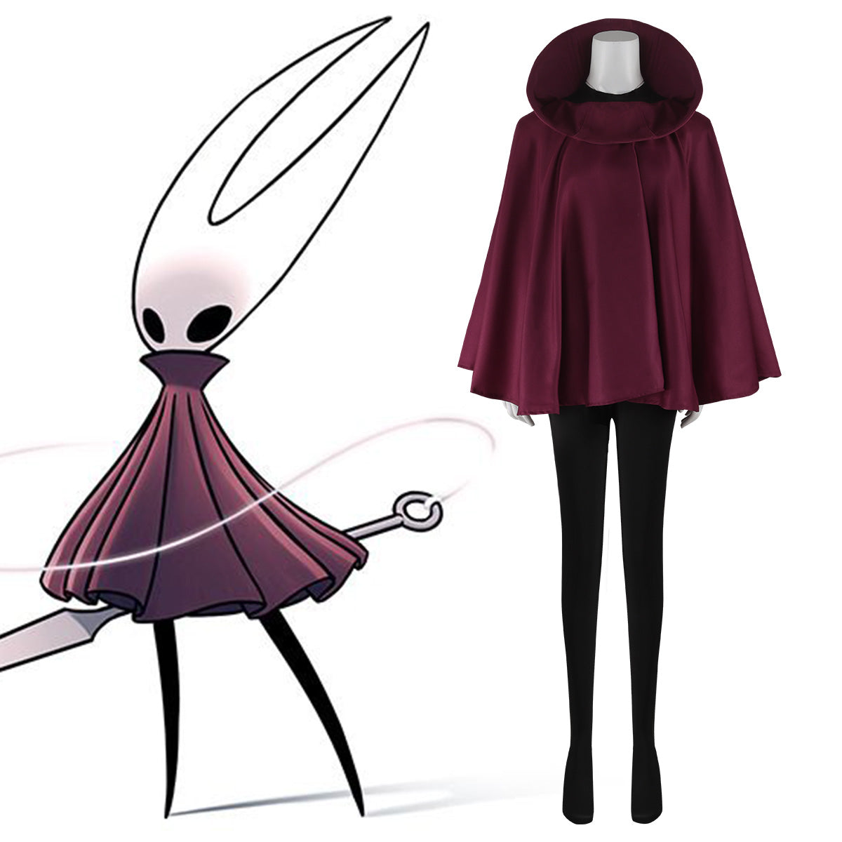 Hollow Knight: Silksong Hornet Halloween Cosplay Costume – Tophatter's Inc.