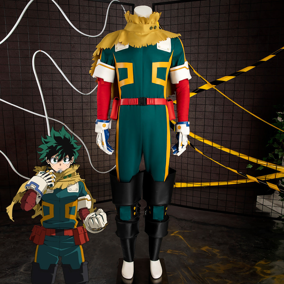 My Hero Academia Izuku Midoriya Deku's Zeta Suit Cosplay Costume ...