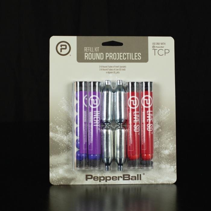 PepperBall® TCP Defense Launcher SD Pepper Pellet + CO2 Cartridges Ref ...