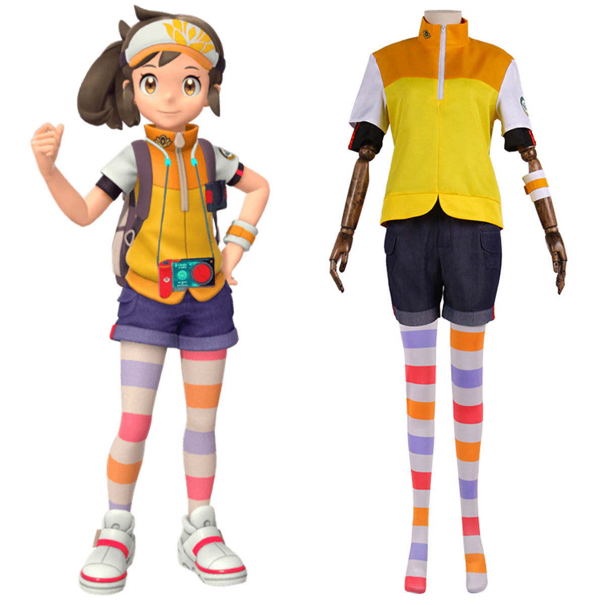 Pokemon Snap Female protagonist Cosplay Costume – Tophatter's Inc.