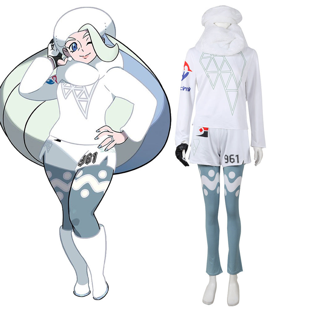 Pokemon Sword And Shield Melony Cosplay Costume – Tophatter's Inc.