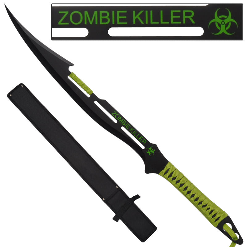 Zombie Killer Apocalyptic Decapitator Sword - TOPHATTER'S ARMORY DEALS ...