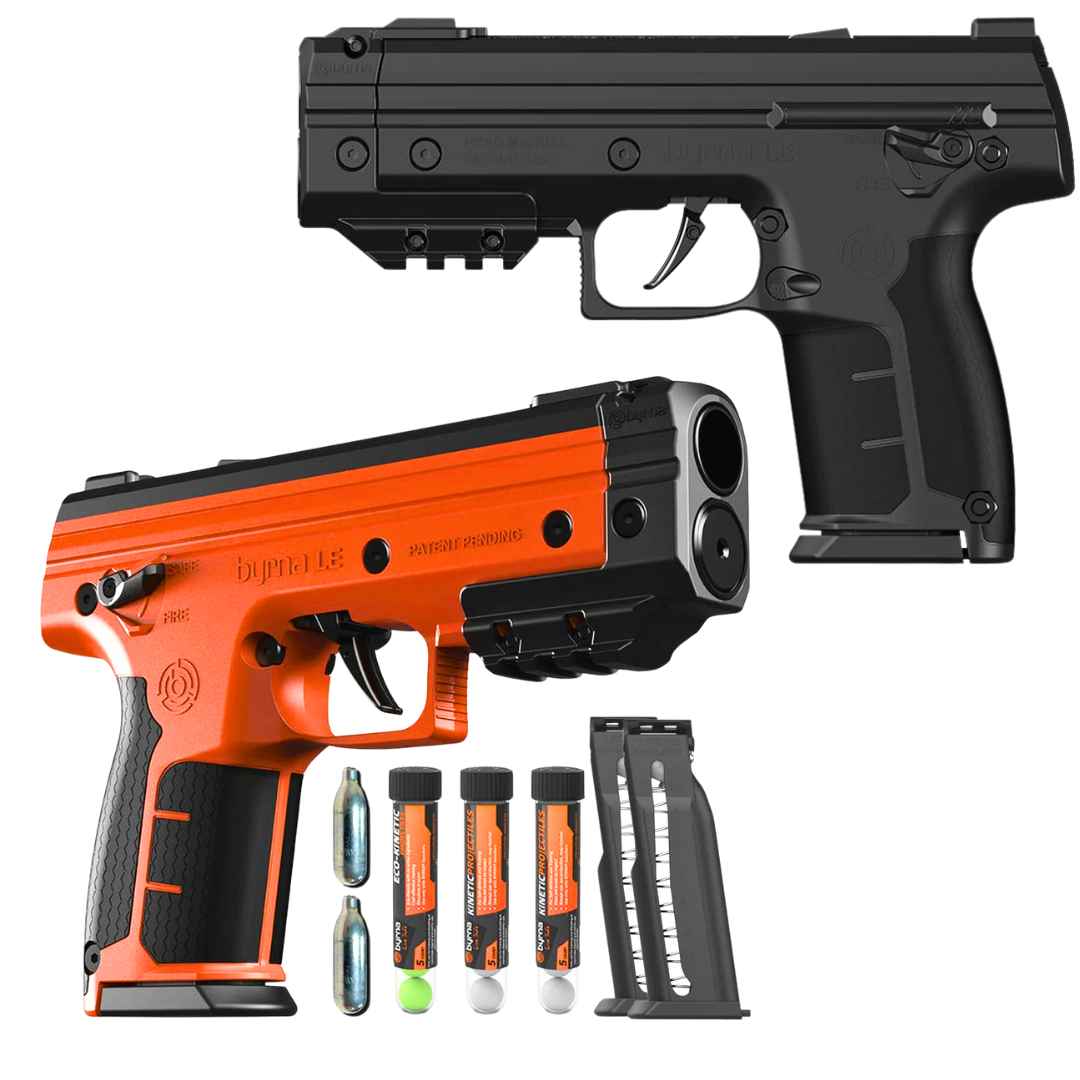 Byrna® LE Law Enforcement Self-Defense Kinetic and Chemical Launcher K ...