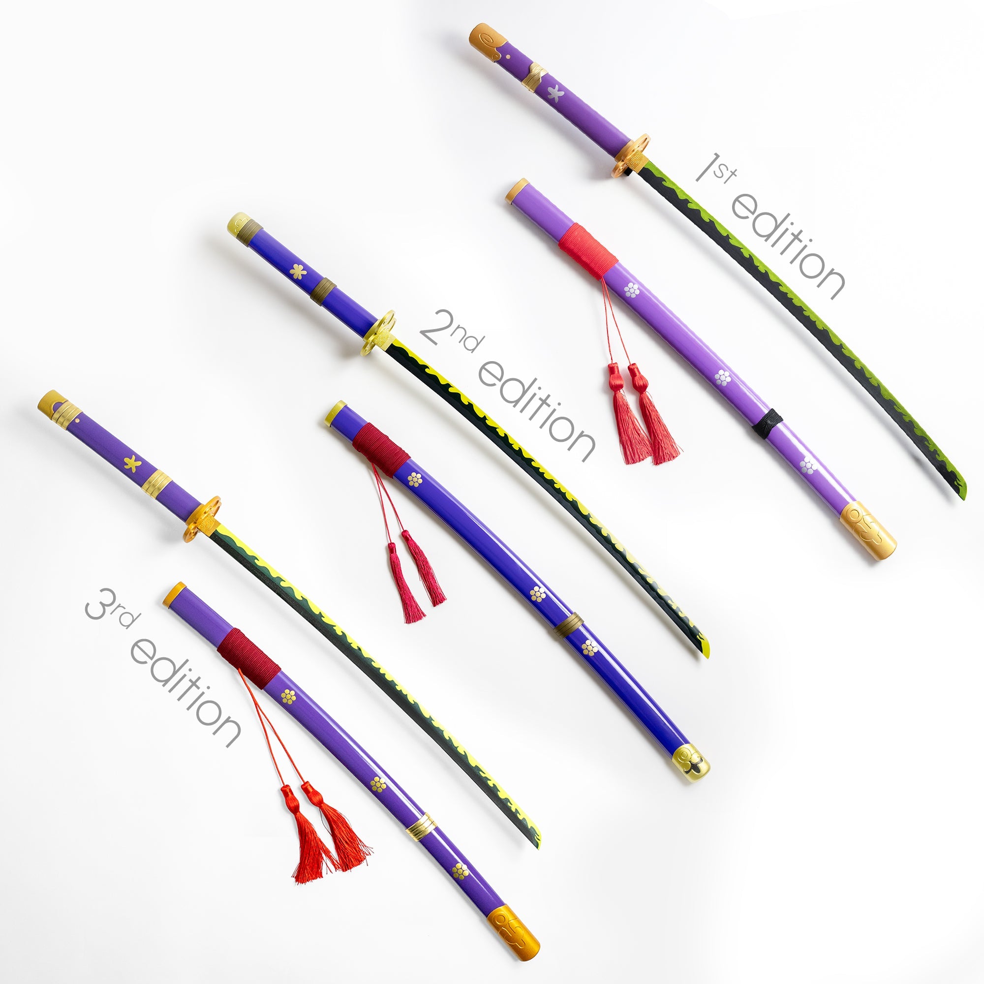 Roronoa Zoro's Purple "Enma" Katana (Anime Accurate) – Tophatter's Inc.