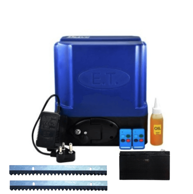 ET DRIVE 500 PLUG IN GATE MOTOR KIT W/ NYLON RACKS - Tophatter's Army ...