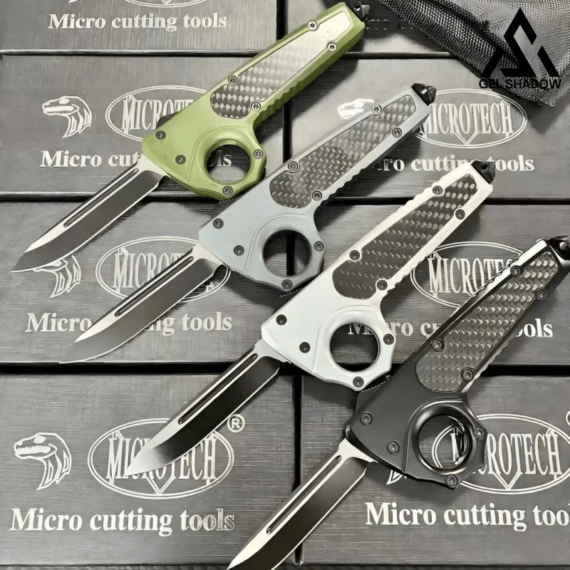 GS192 Micro-tech OTF Knuckle Fix Auto Knife – Tophatter's Inc.