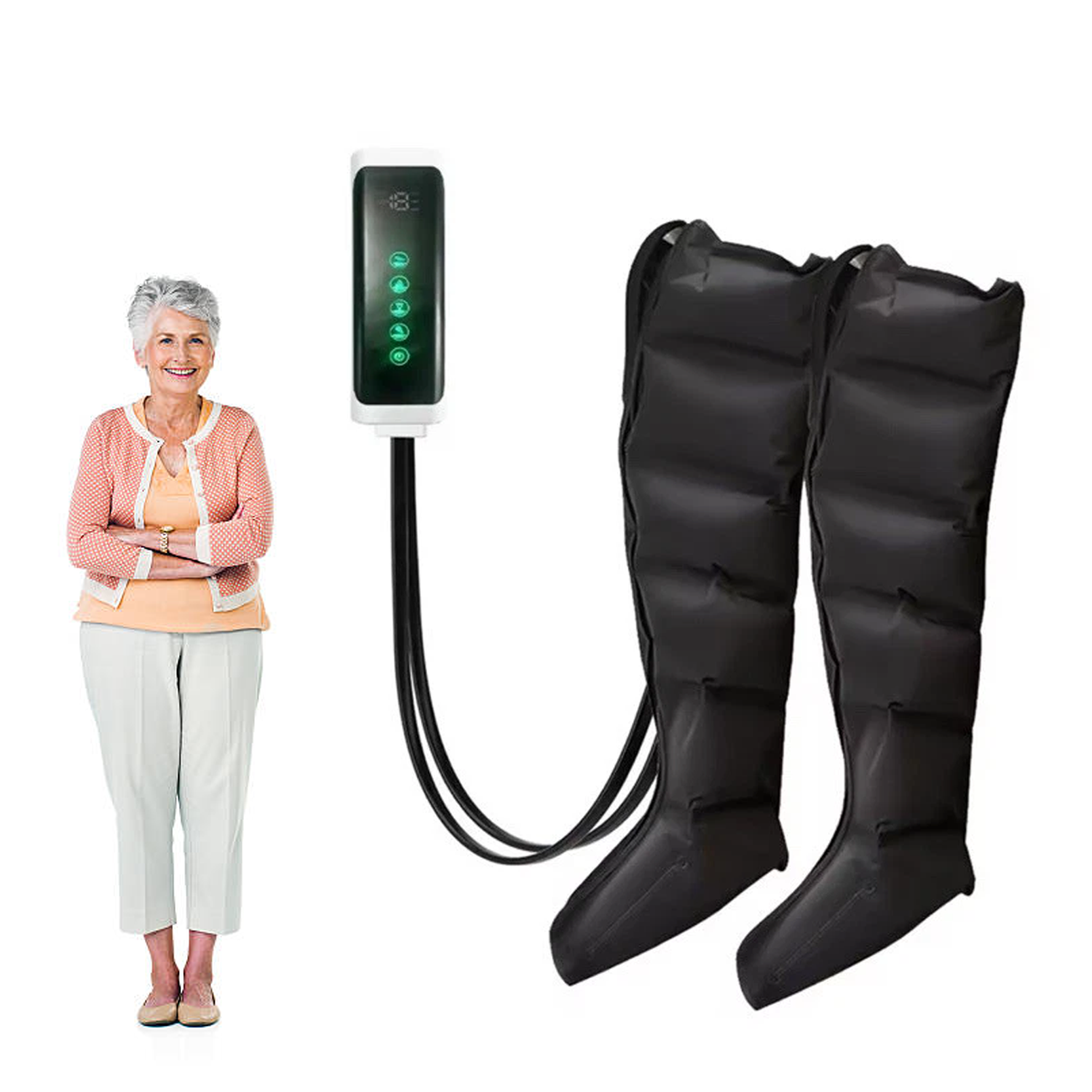 Leg Compression Boots – Air Compression Therapy for Circulation & Musc ...