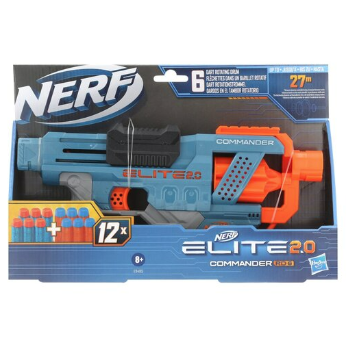 NERF ELITE 2.0 COMMANDER BLASTER - Tophatter's Army Deals – Tophatter's ...