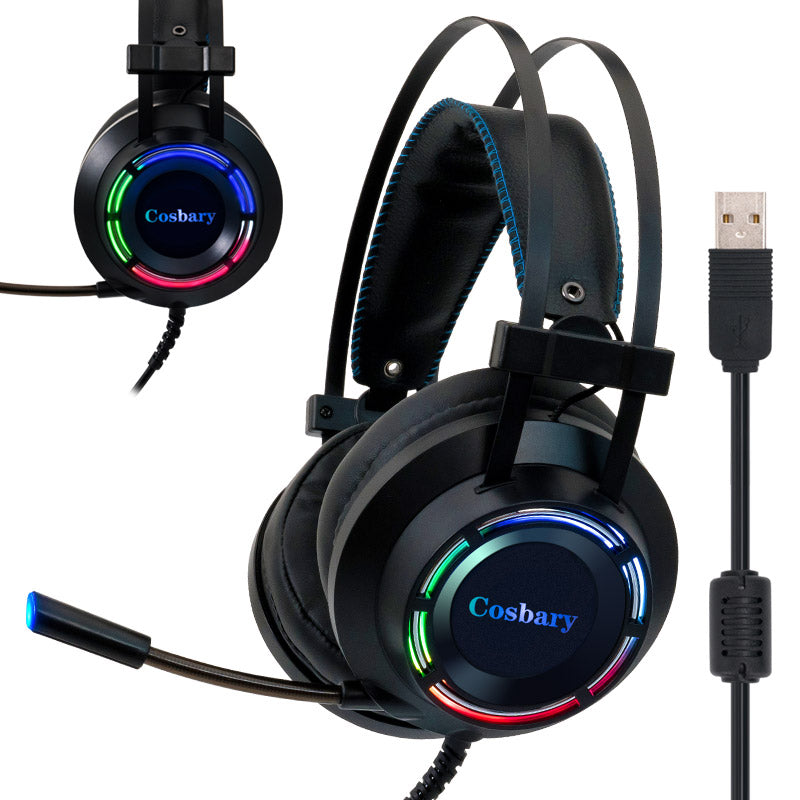 Profession Gaming Headset with BOX Deep Bass Game Headphones with Micr ...