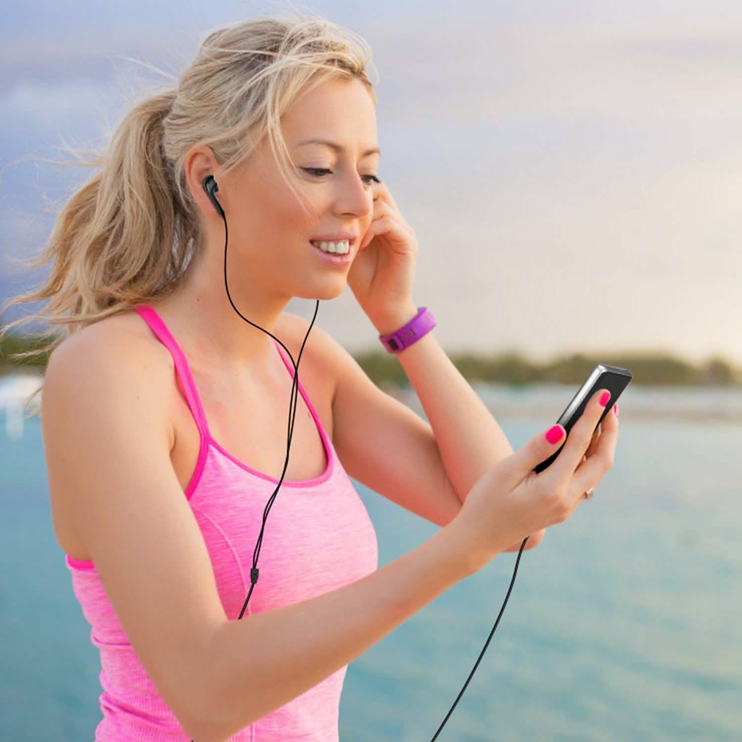 Wireless MP3 Player with Voice Recorder 32G Digital Music HiFi ...